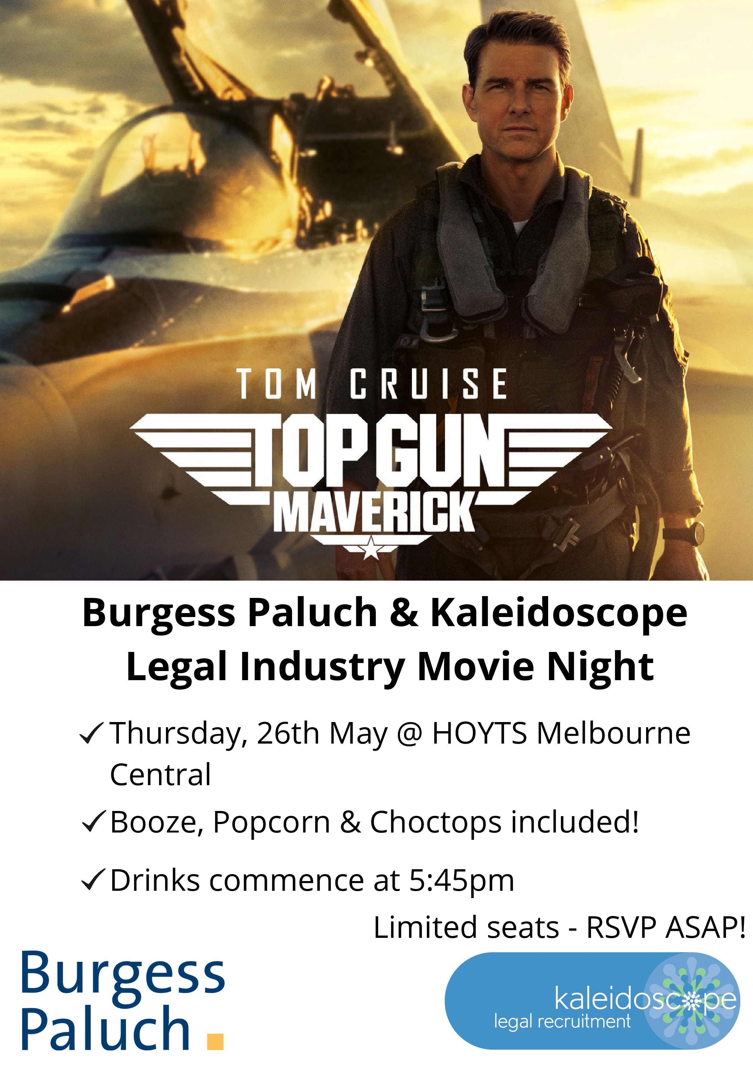 INVITATION: Legal Industry Free Private Screening - TOP GUN: MAVERICK ...